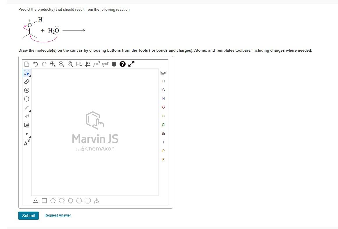 Solved Predict the product(s) that should result from the | Chegg.com