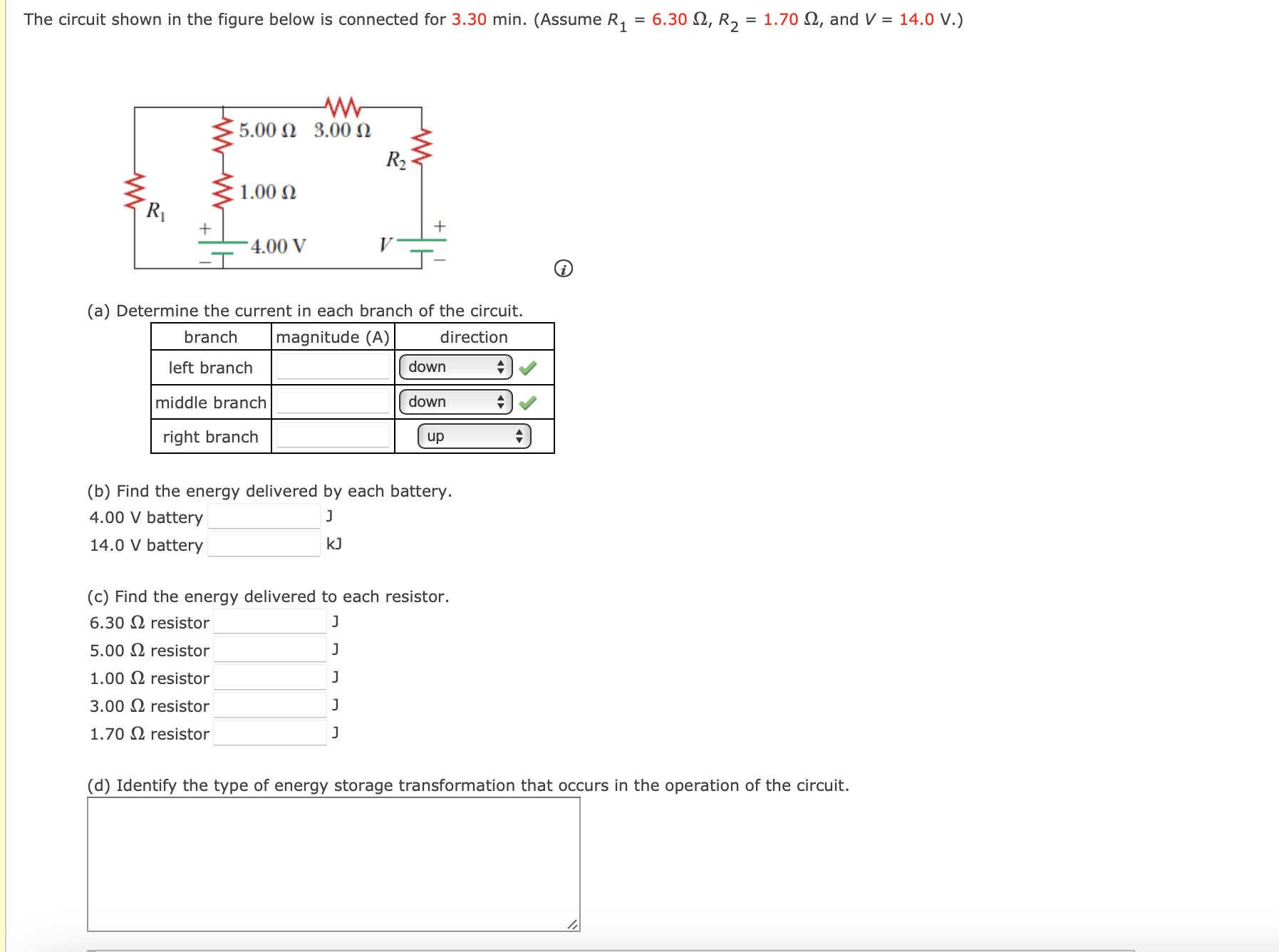 Solved The circuit shown in the figure below is connected | Chegg.com