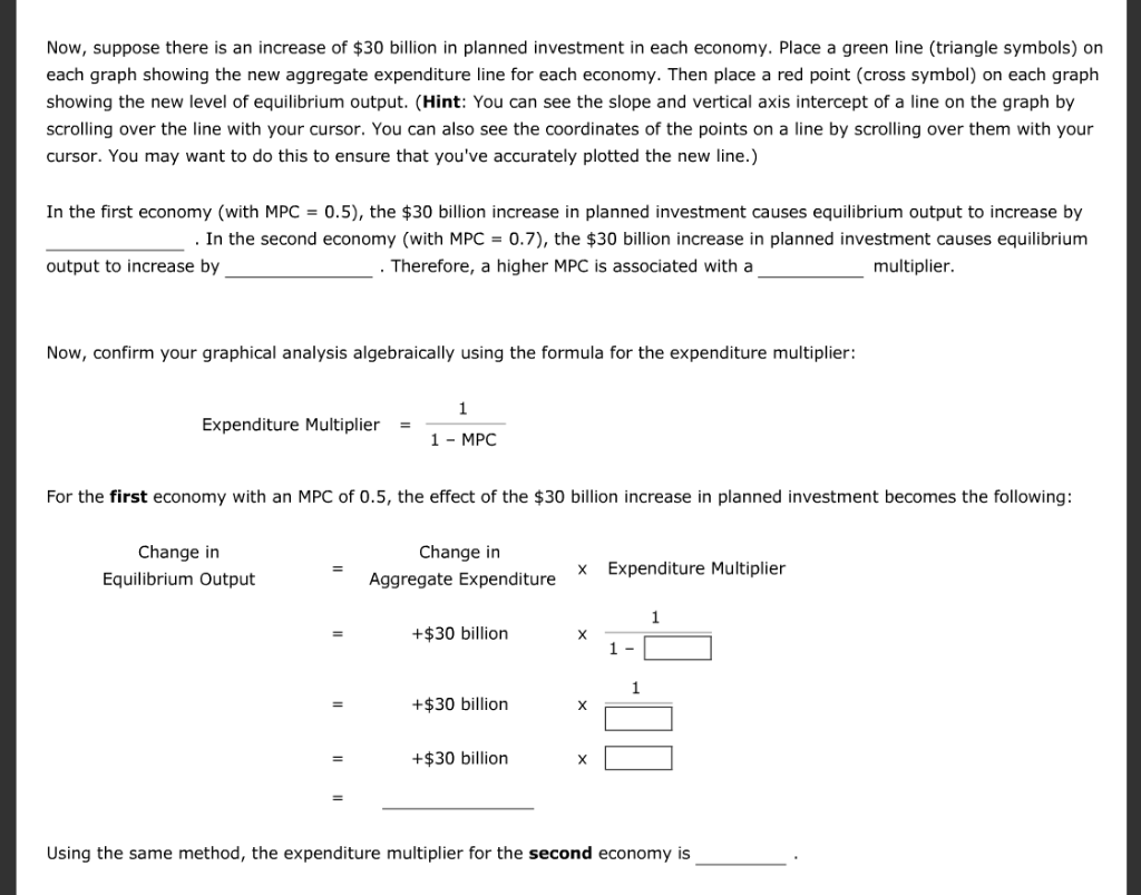 Solved 7. The multiplier and the MPC Aa Aa Consider two | Chegg.com