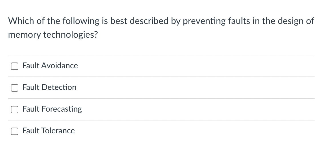 Solved Which of the following is best described by | Chegg.com