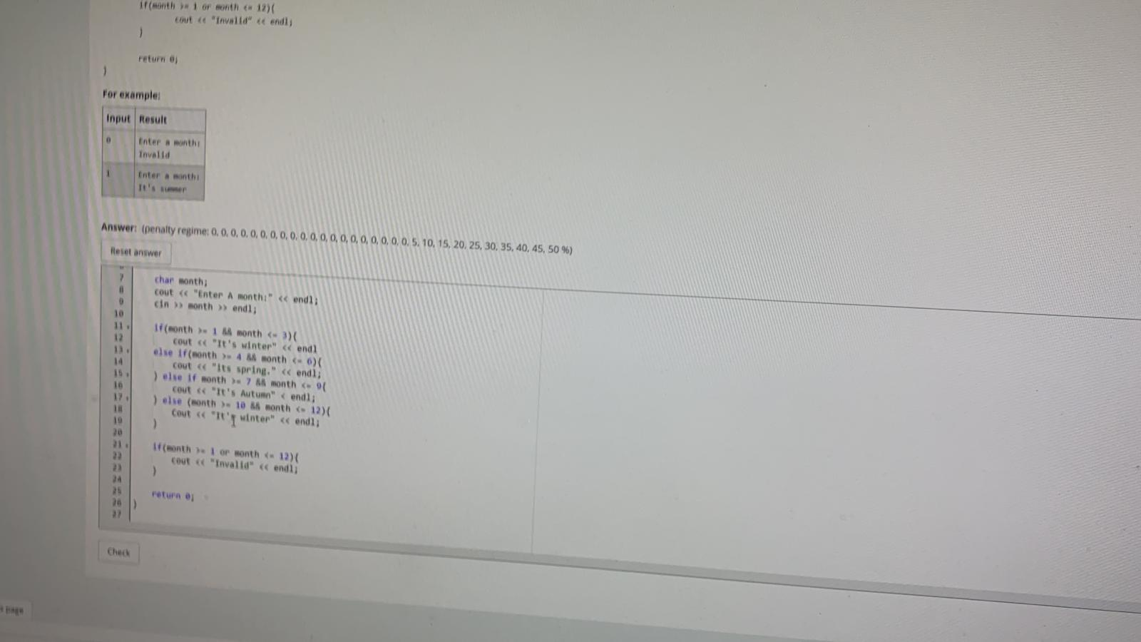 Solved acticum 1 - CodeRunner m 1 - CodeRunner Date Points | Chegg.com