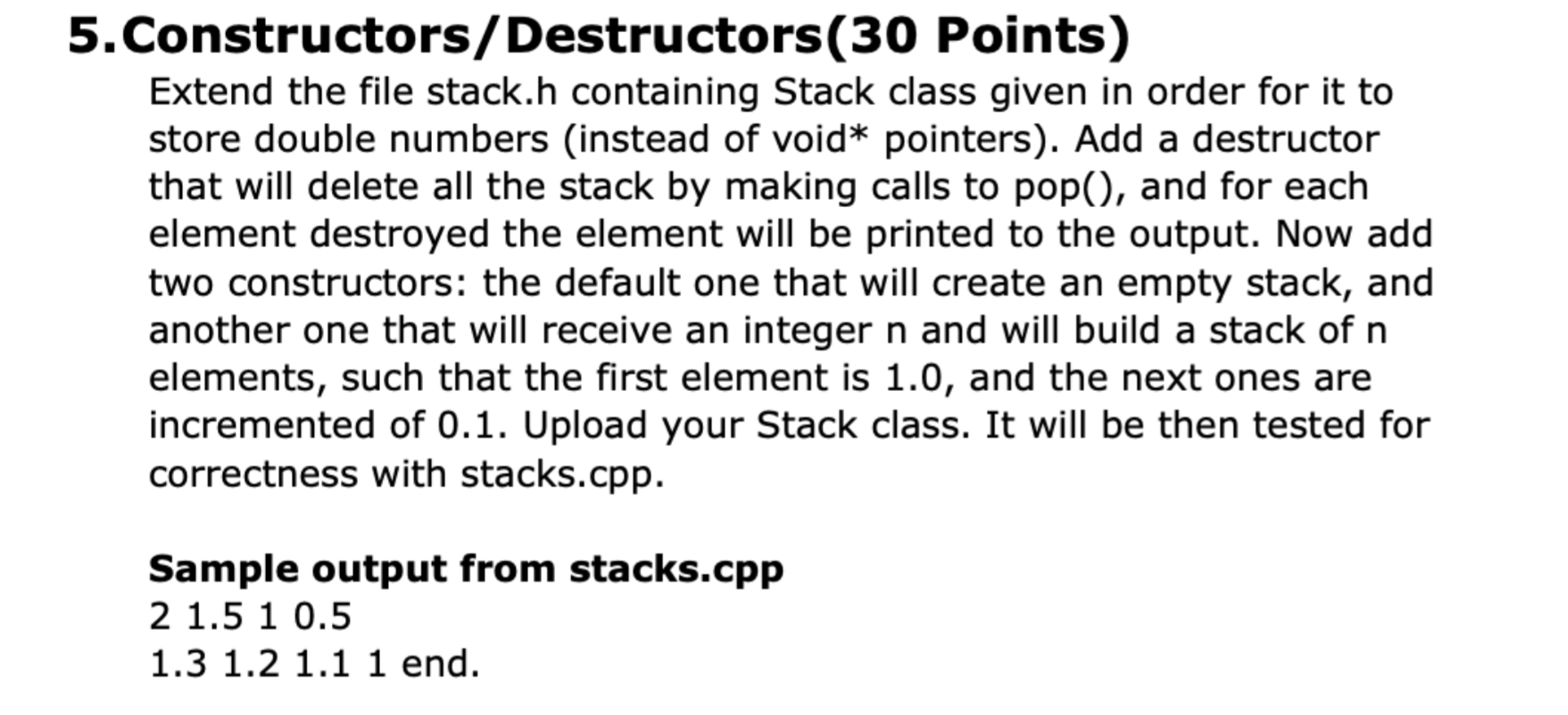 Solved Stack.h file #pragma once #include | Chegg.com
