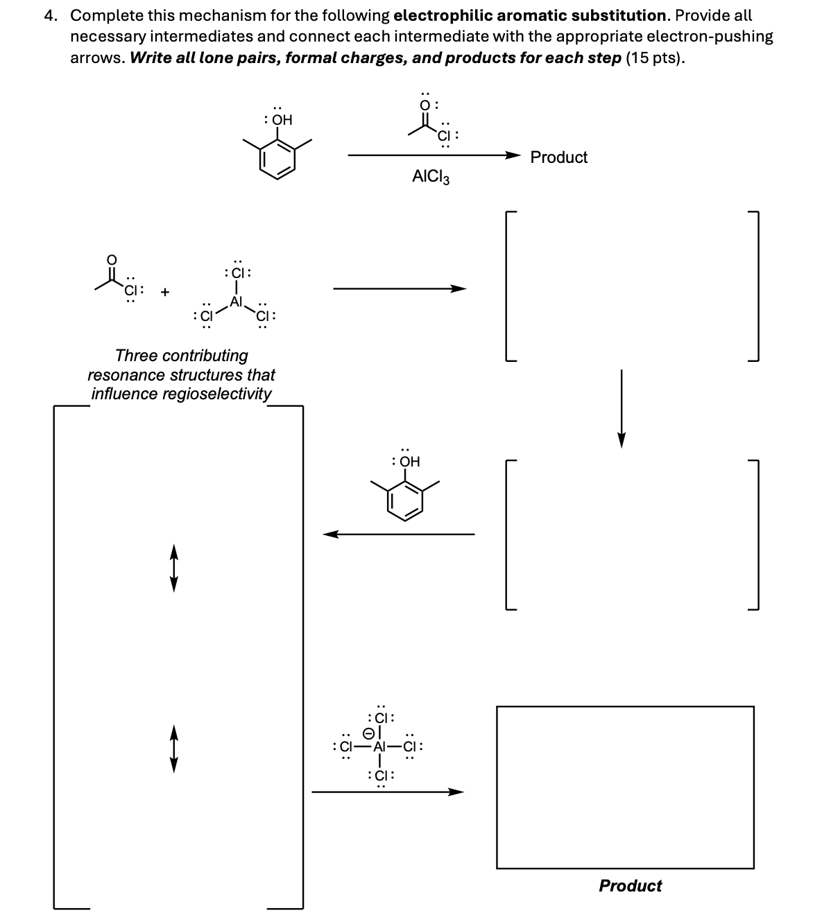 Solved please help with this ochem question and provide the | Chegg.com