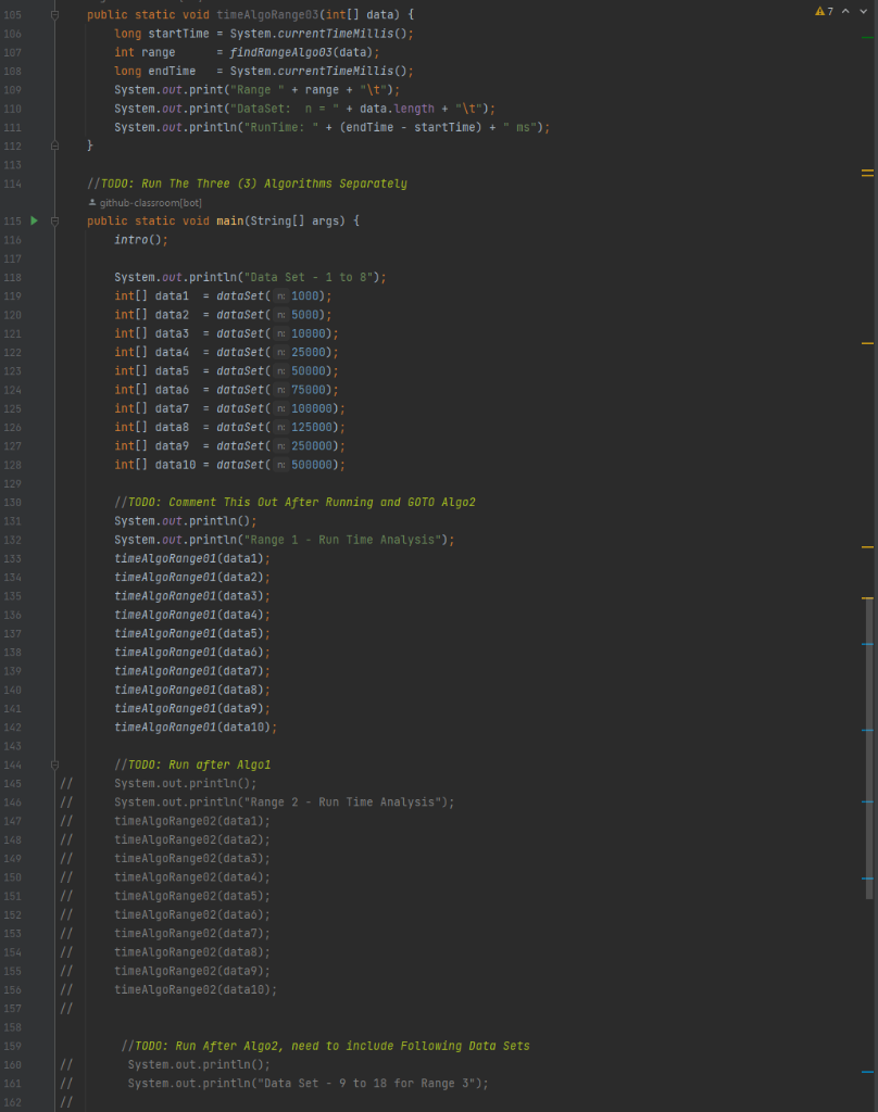 Solved Instructions : Run the PerformanceTest on your | Chegg.com