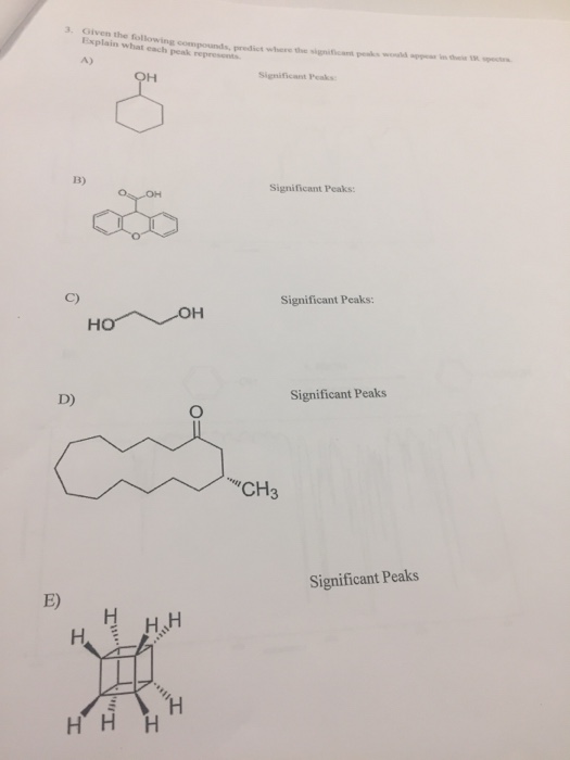 Solved Using the MS opes C es (Be, A) shown below, identify | Chegg.com