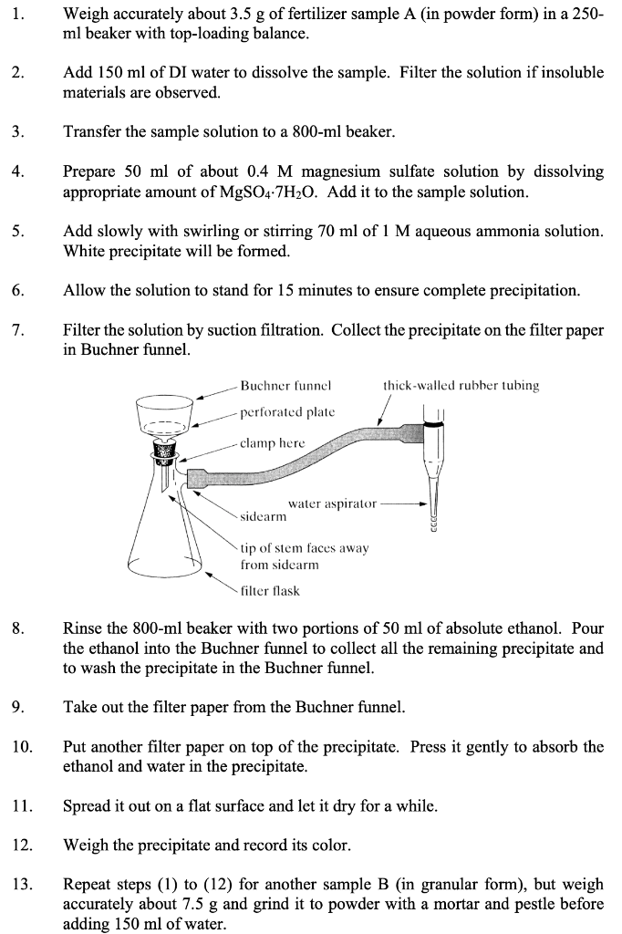 Solved Title: Gravimetric Analysis of Phosphorus in | Chegg.com