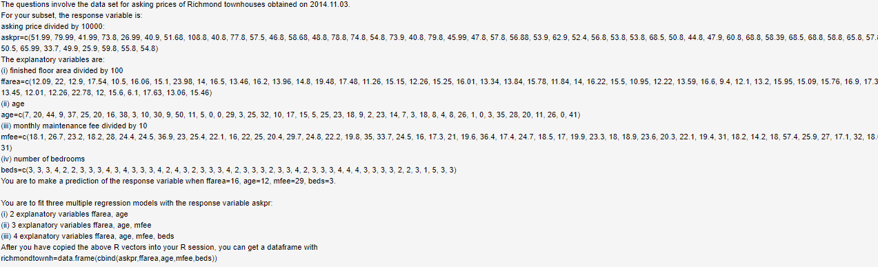 Solved (i) finished floor area divided | Chegg.com