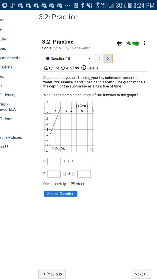Solved O oooooo... AVE 4G, 30% 3:23 PM 3.2: Practice ules | Chegg.com