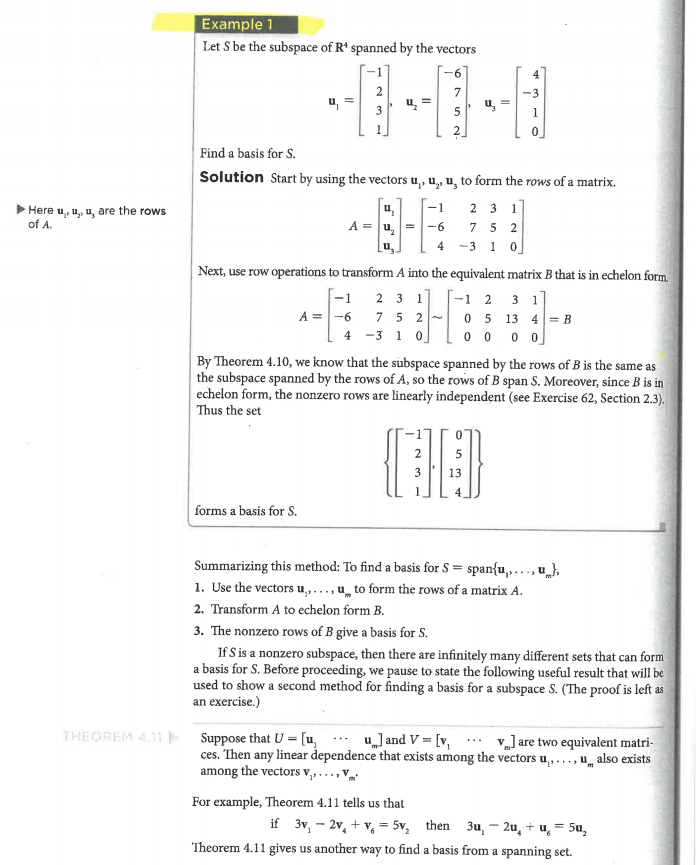 Solved *Linear Algebra* Use the solution method from Example | Chegg.com