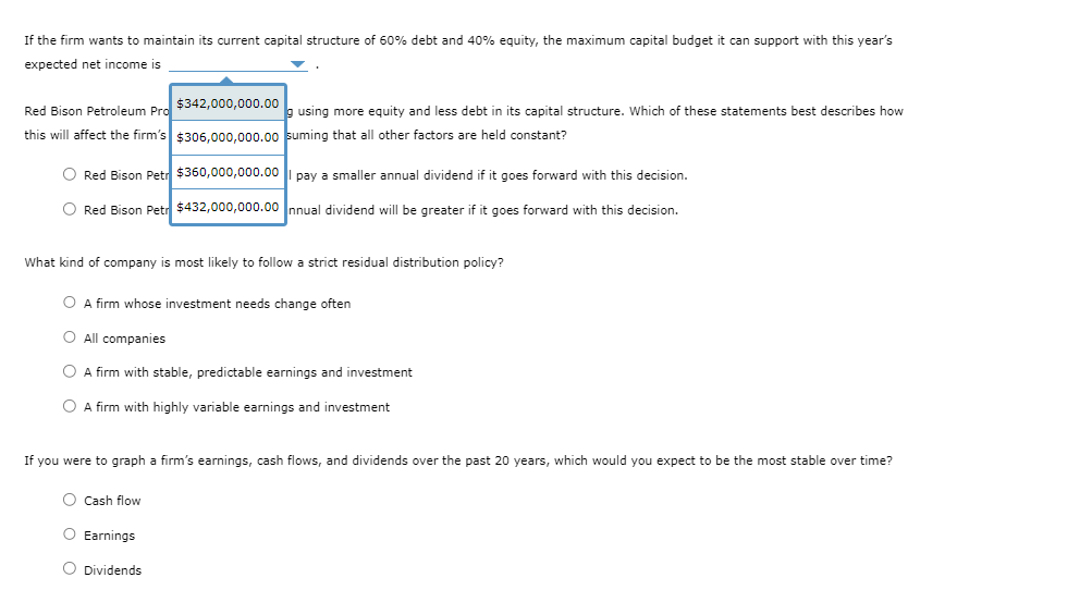 Solved 6. The residual dividend model The residual | Chegg.com Solved 6. The residual dividend model The residual | Chegg.com