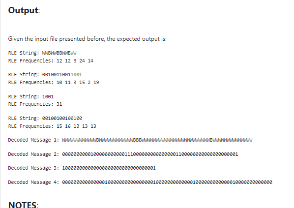 Solved Given the following structure: struct RLEInfo \{ | Chegg.com