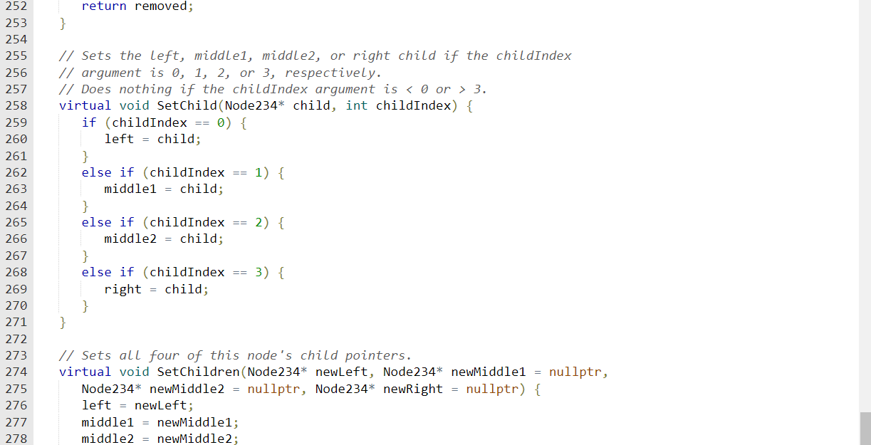 Solved 13.7 LAB: Iterable 2-3-4 tree In this lab, the | Chegg.com