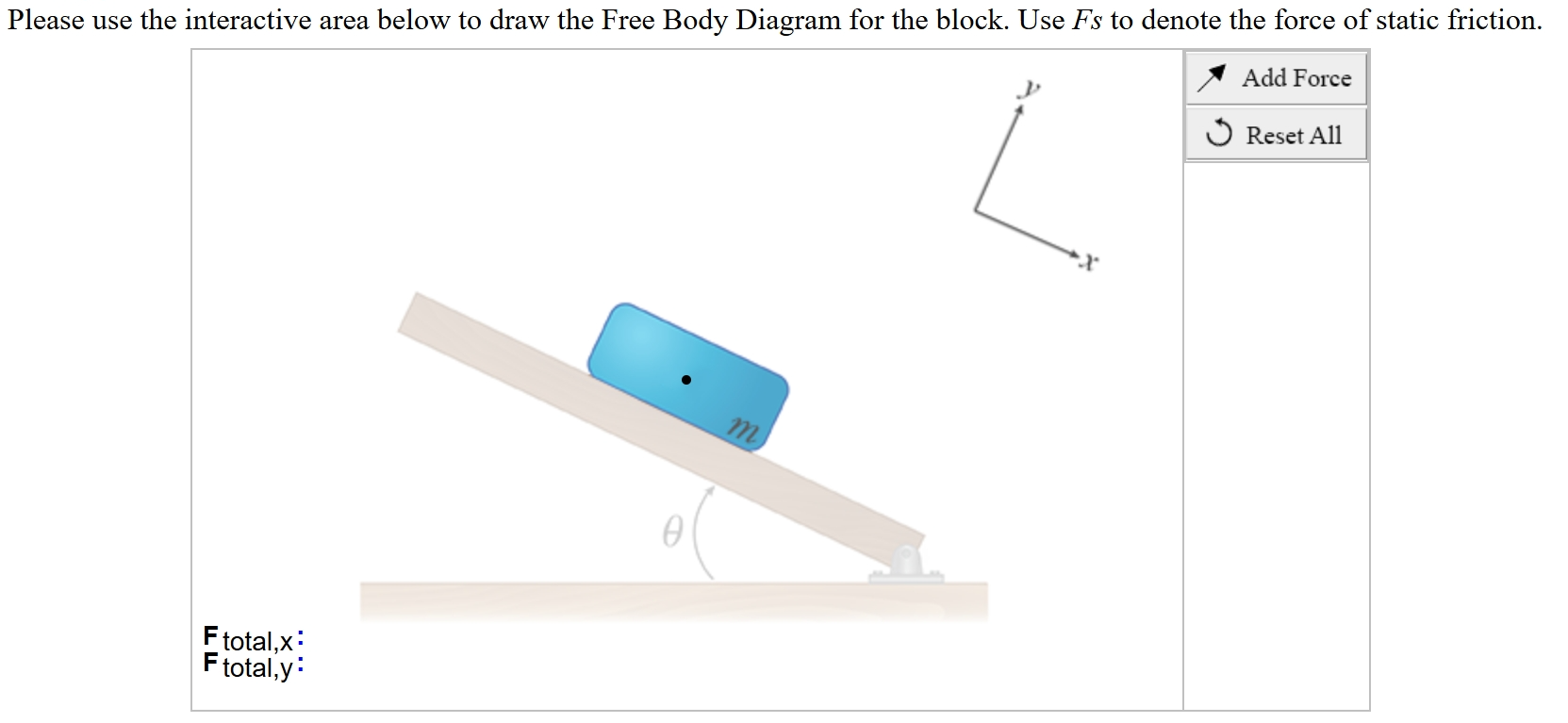 Solved A block is resting on a wooden plank. There is a | Chegg.com