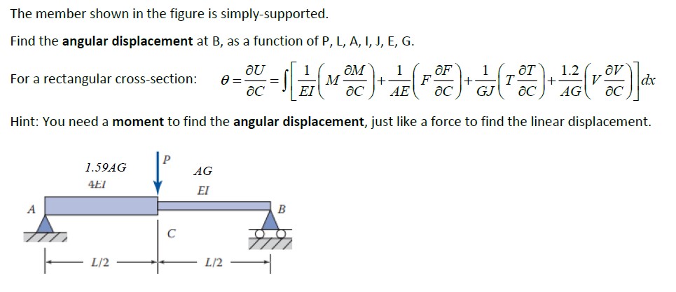 Solved by an EXPERT The member shown in ﻿the figure is | Chegg.com