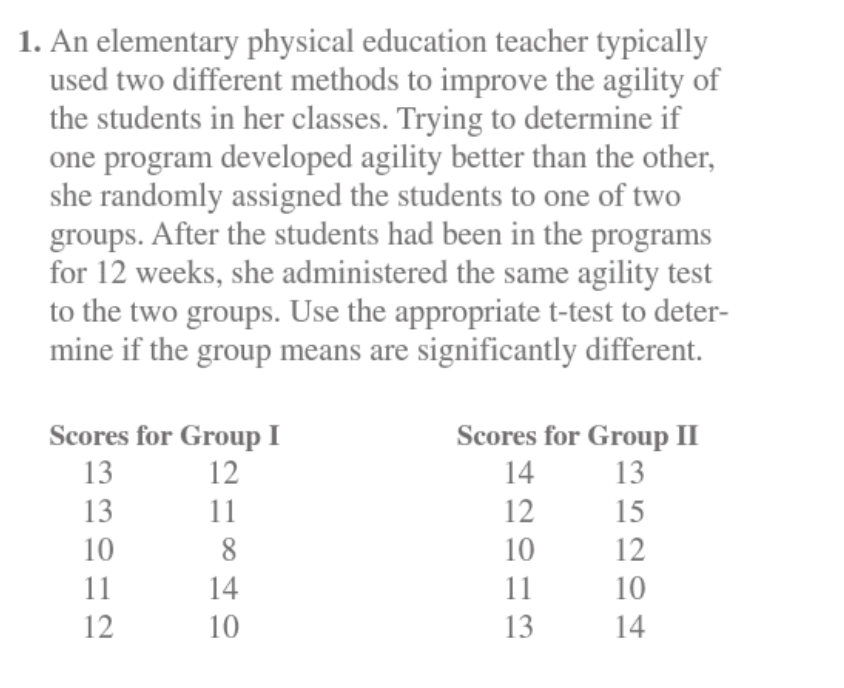 Solved Calculate the standard error of the mean (SEM) for | Chegg.com