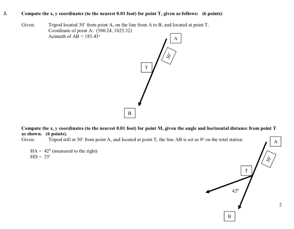 Solved Compute the x, y coordinates (to the nearest 0.01 | Chegg.com