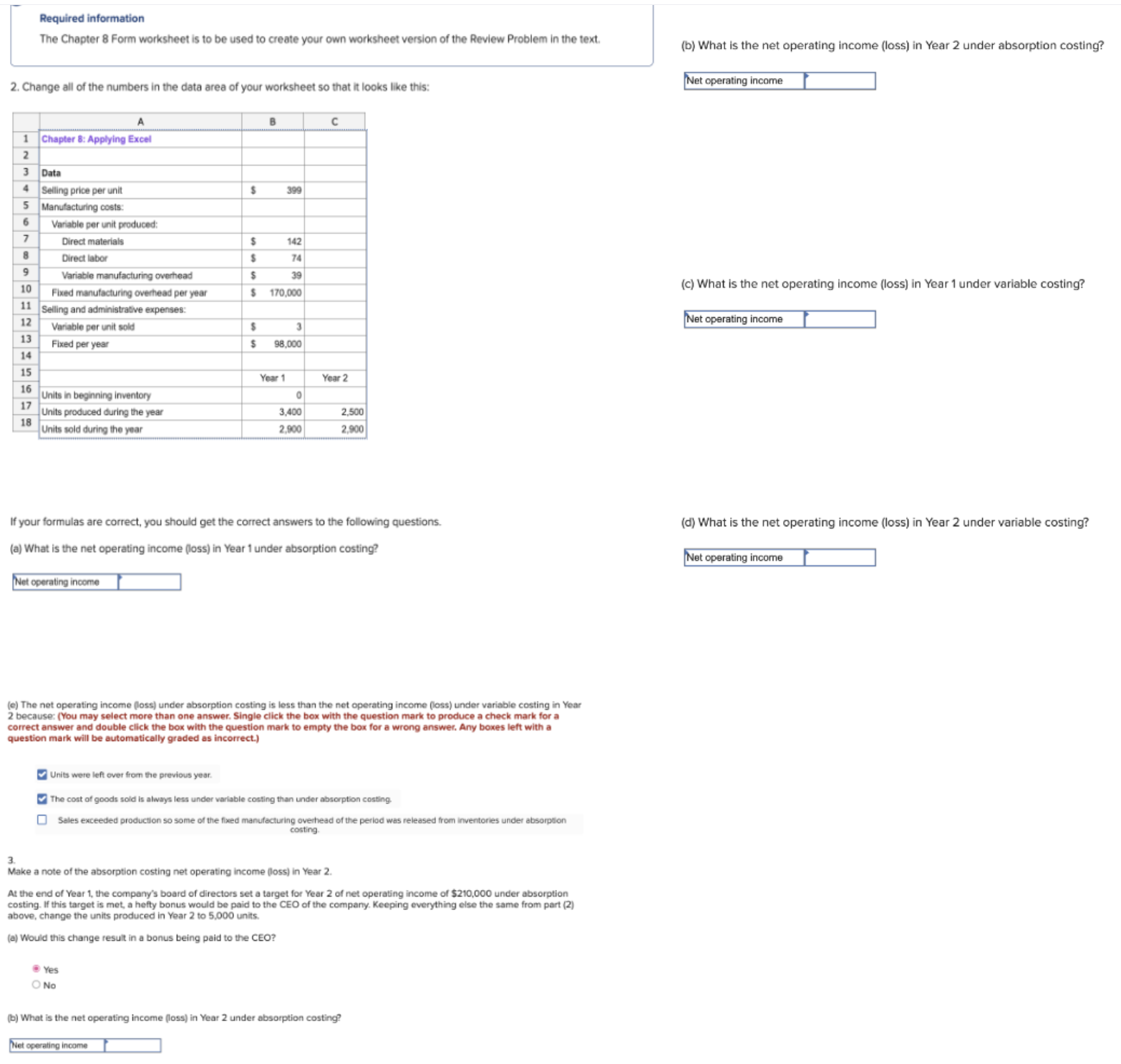 Solved Required informationThe Chapter 8 ﻿Form worksheet is | Chegg.com