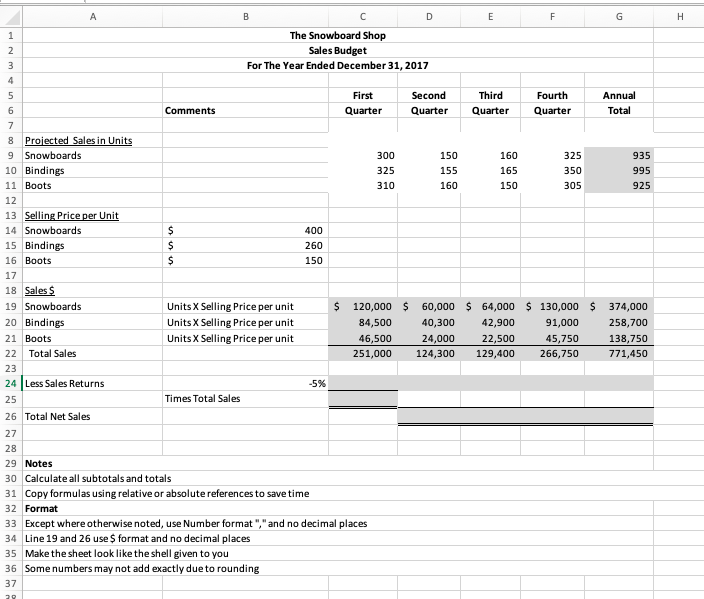Solved Calculate less sales returns and total net sales | Chegg.com