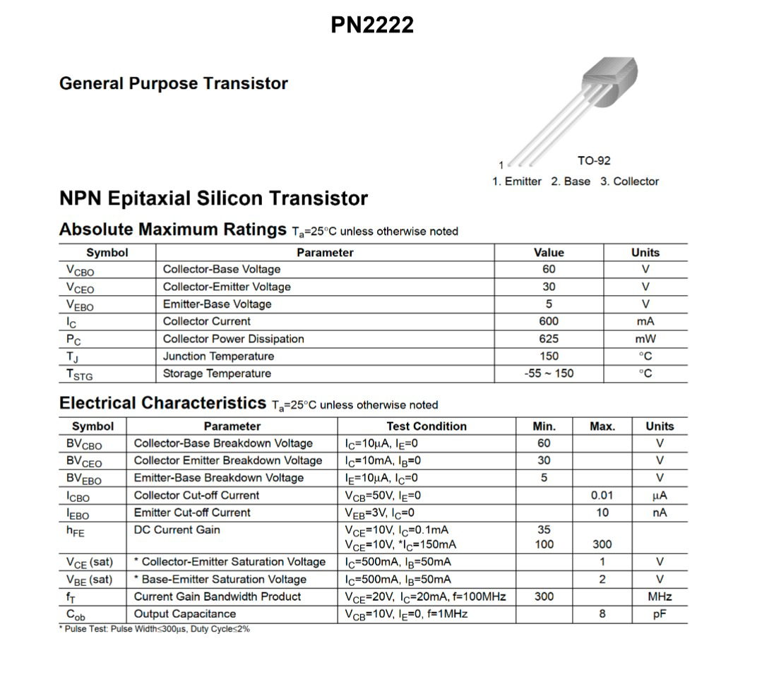 Solved Problem 3 (3 points): A datasheet is attached at the | Chegg.com