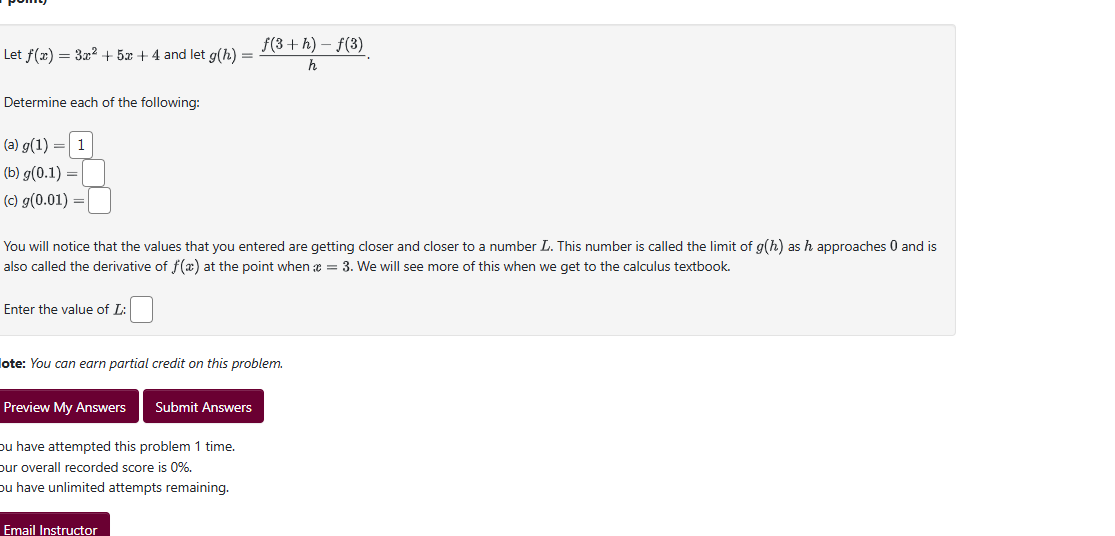 Solved Let f(x)=3x2+5x+4 ﻿and let | Chegg.com
