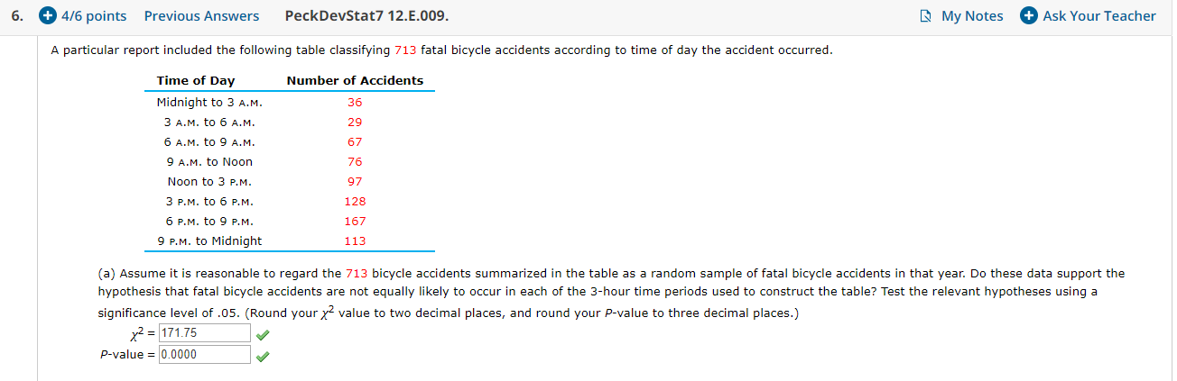 Solved 6 4 6 Points Previous Answers Peckdevstat7