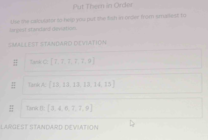 Solved Put Them in OrderUse the calculator to help you put | Chegg.com