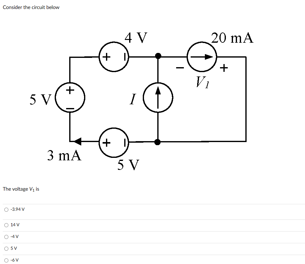 Solved Consider the circuit below The power supplied by the | Chegg.com