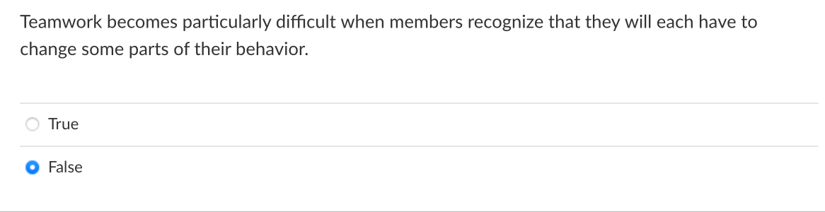 Solved Teamwork becomes particularly difficult when members | Chegg.com
