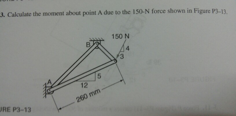 Solved 3. Calculate the moment about point A due to the | Chegg.com Solved 3. Calculate the moment about point A due to the | Chegg.com