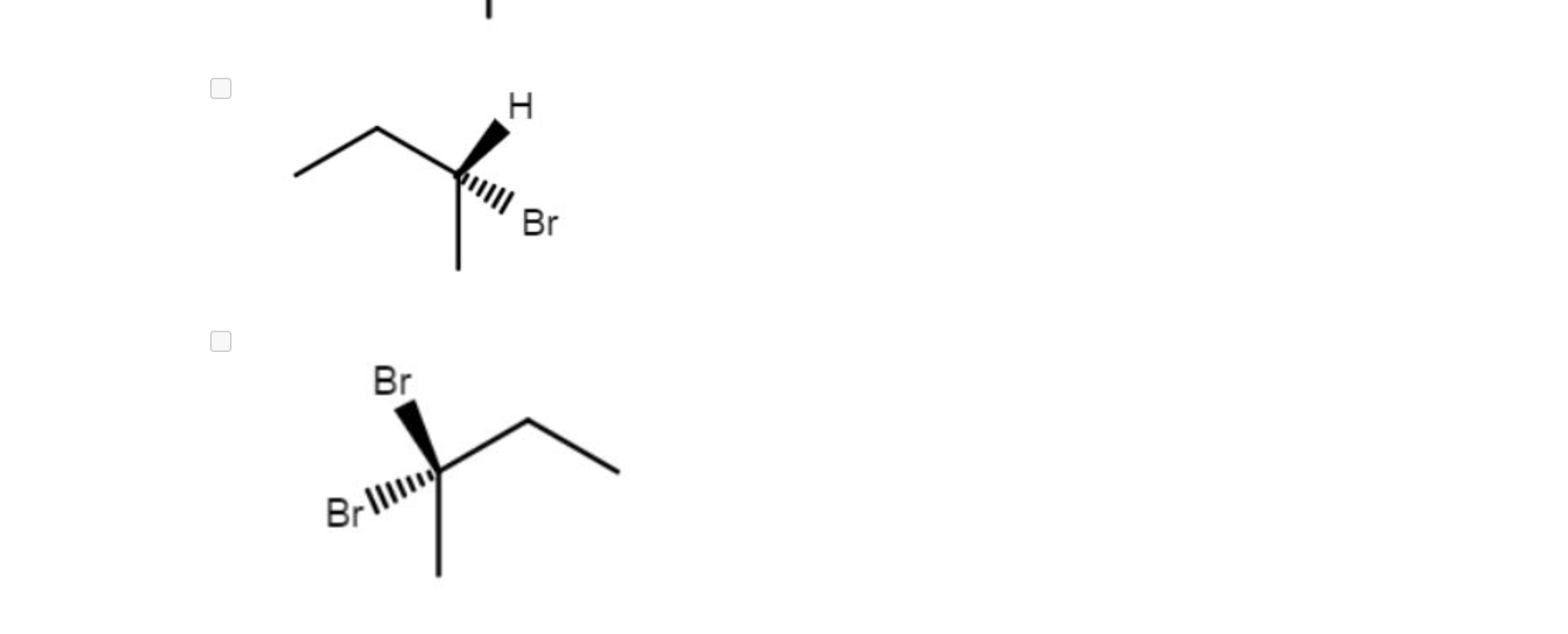 Solved From the compounds below, identify the identical | Chegg.com