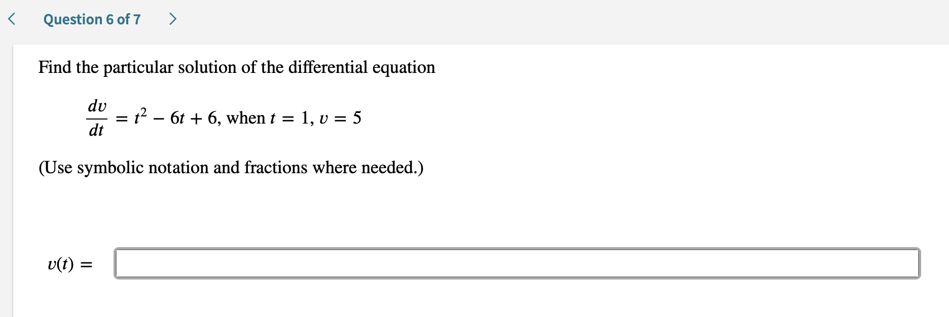 Solved Find the particular solution of | Chegg.com