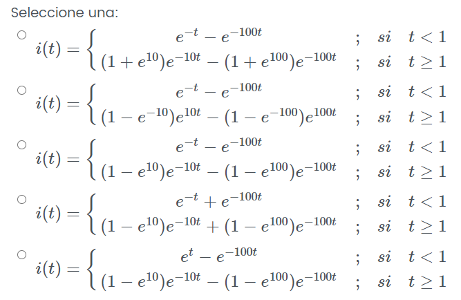 Solved Let's consider the RLC circuit with R = 110 ohms; L = | Chegg.com