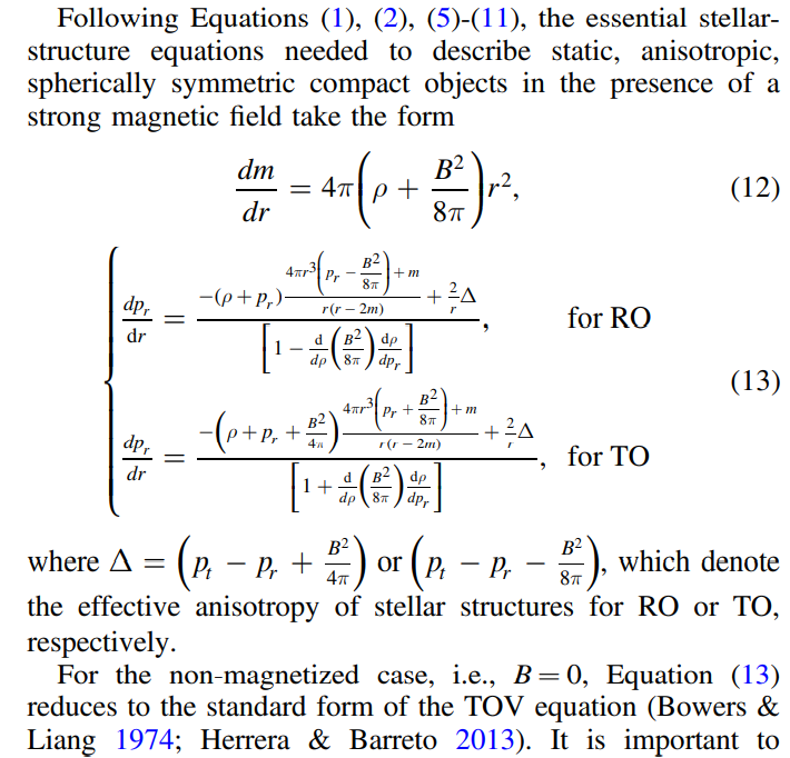 Solve the equation 12 and both equations for 13. B | Chegg.com