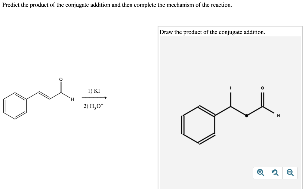 Solved Predict the product of the conjugate addition and | Chegg.com