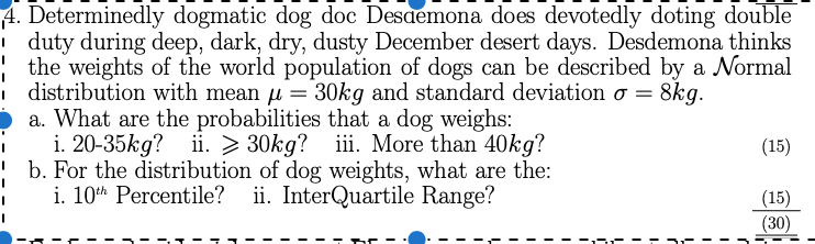 Solved a Determinedly dogmatic dog doc Desdemona does | Chegg.com