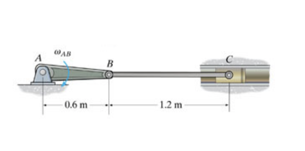 Solved Determine the angular velocity of link BC at | Chegg.com