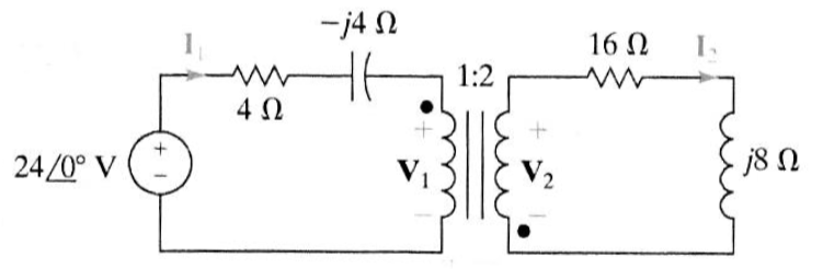 Solved Find the two mesh currents I1 and I2 in the ideal | Chegg.com