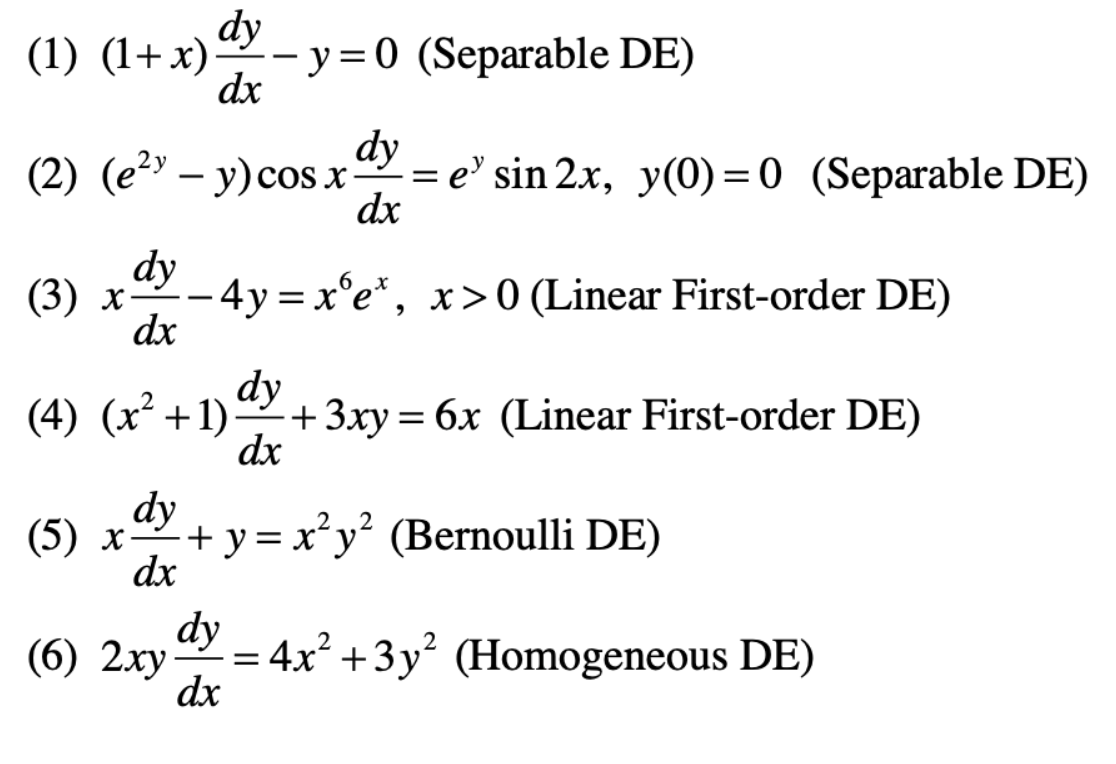(1) ﻿ Separable | Chegg.com