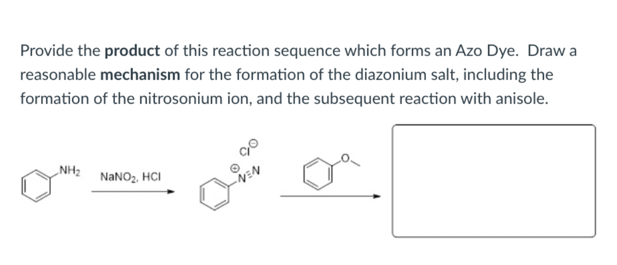 Solved Provide the product of this reaction sequence which | Chegg.com