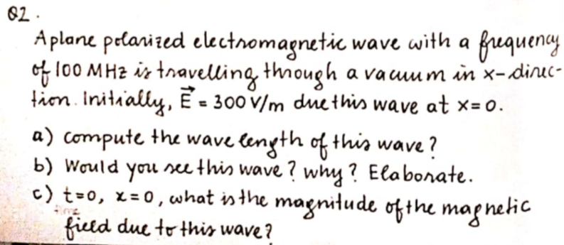 Solved Lecture: Engineering Electromagnetics Please I would | Chegg.com