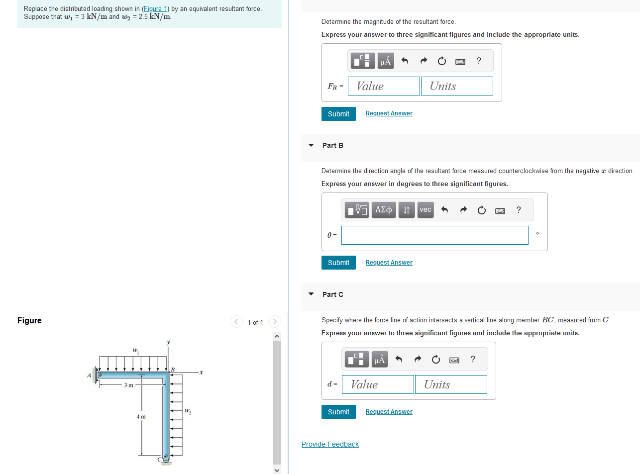 Solved 4.169 - This is a Statics problem deals with | Chegg.com