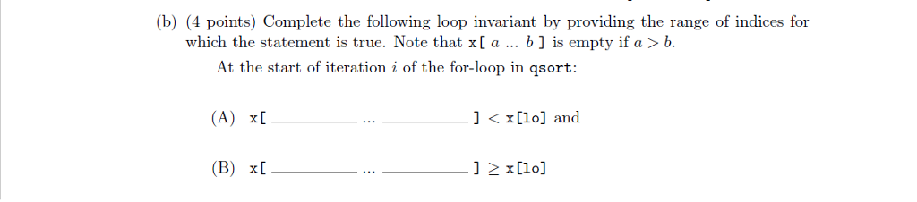 Solved 1.1 Quicksort In practice, quicksort is one of the | Chegg.com