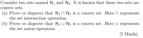 Solved Consider two sets named H1 and H2. It is known that | Chegg.com