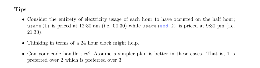 Tiered electricity cost 2 function [best tier] get | Chegg.com