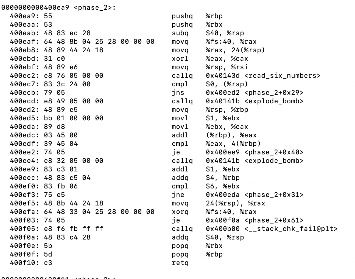 Solved PLEASE HLEP ME. C Programming Bomb lab Phase 2: | Chegg.com