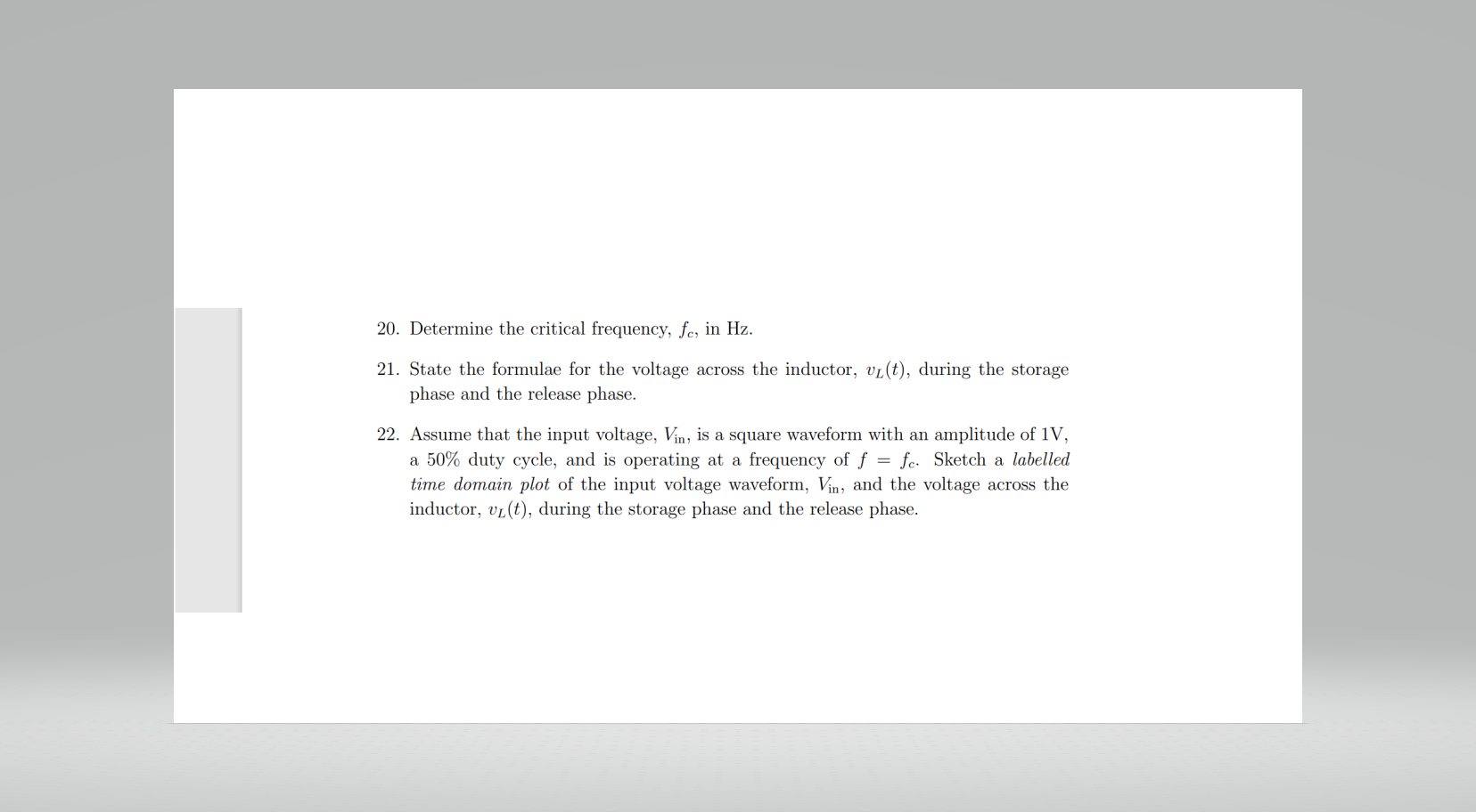 Solved Figure 4: Circuit 4 .20. Determine the critical | Chegg.com