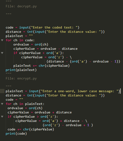 Python Modify Two Cipher Programs Include Error Checking Passing Parameter Values Default
