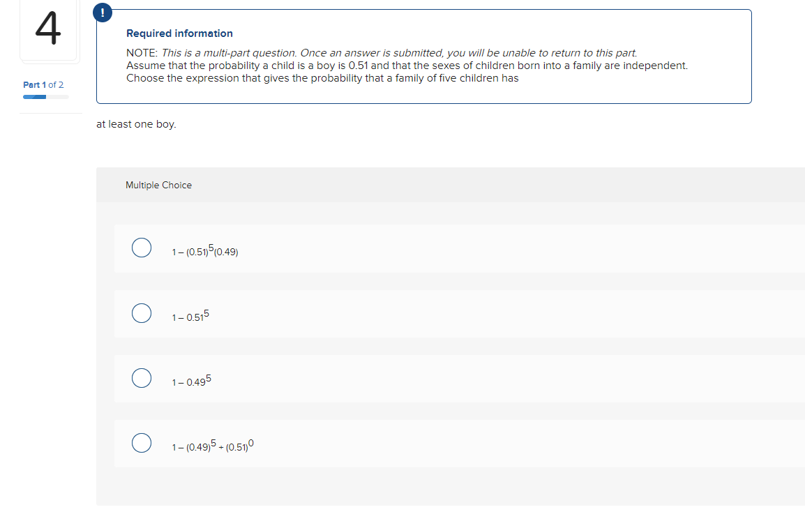 Solved Required information NOTE: This is a multi-part | Chegg.com
