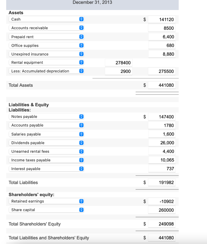 Solved Prepare an after-closing trial balance as of December | Chegg.com