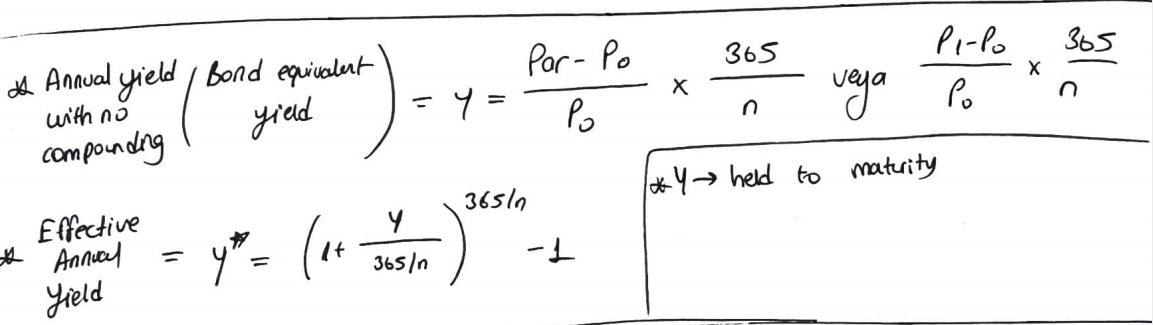 Annual yield / Bond equivalent 100 yield with no | Chegg.com